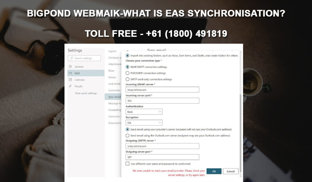 Bigpond Webmail - What is EAS Synchronization? - Bigpond Online Service ...