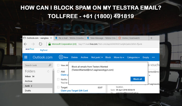 How Can I Block Spam On My Telstra Email Bigpond Online Service 61 1800 921219 how-can-i-block-spam-on-my-telstra-email-bigpond-online-service-61-1800-921219