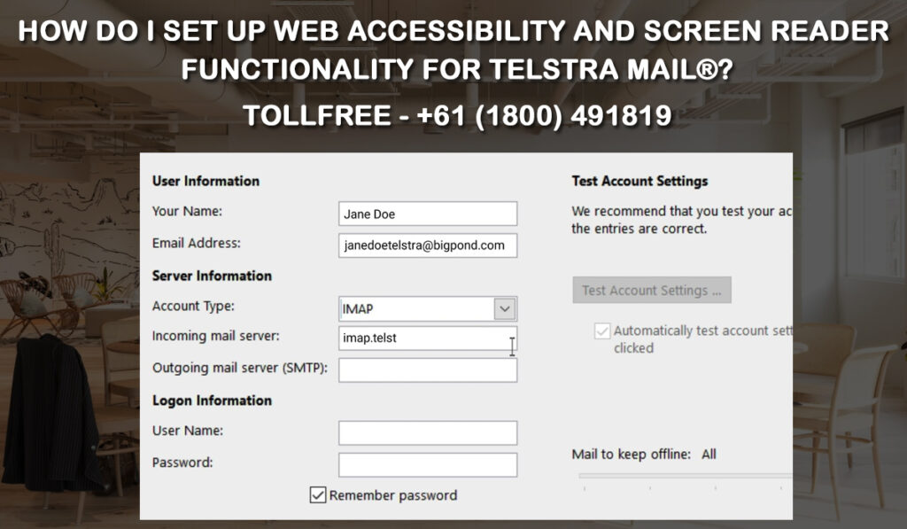 How do I set up Web Accessibility and Screen Reader Functionality for ...