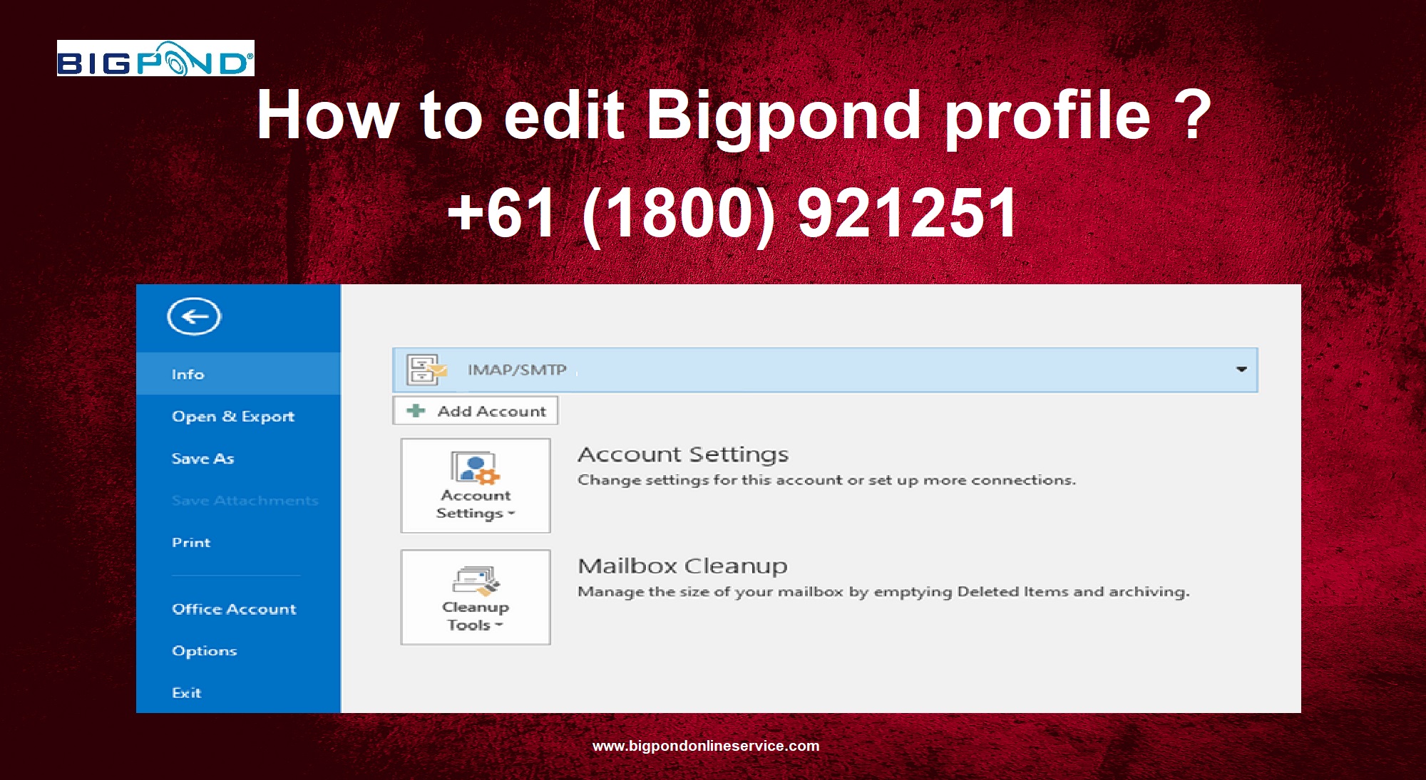 +61(1800) 007 897 Edit Bigpond Profile - Bigpond Online Service +61 ...